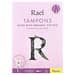 Rael, Organic Cotton Tampons, Regular, Fragrance Free , 16 Count