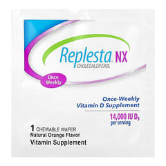Replesta, NX Cholecalciferol, Once-Weekly Vitamin D, Natural Orange ...