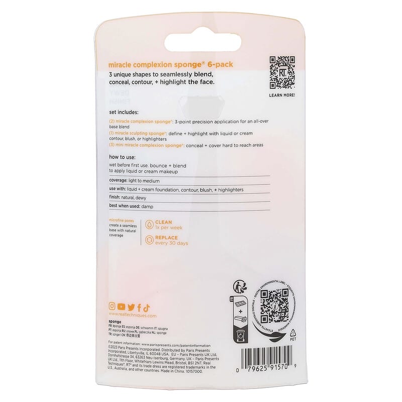 Miracle Complexion Sponges 6