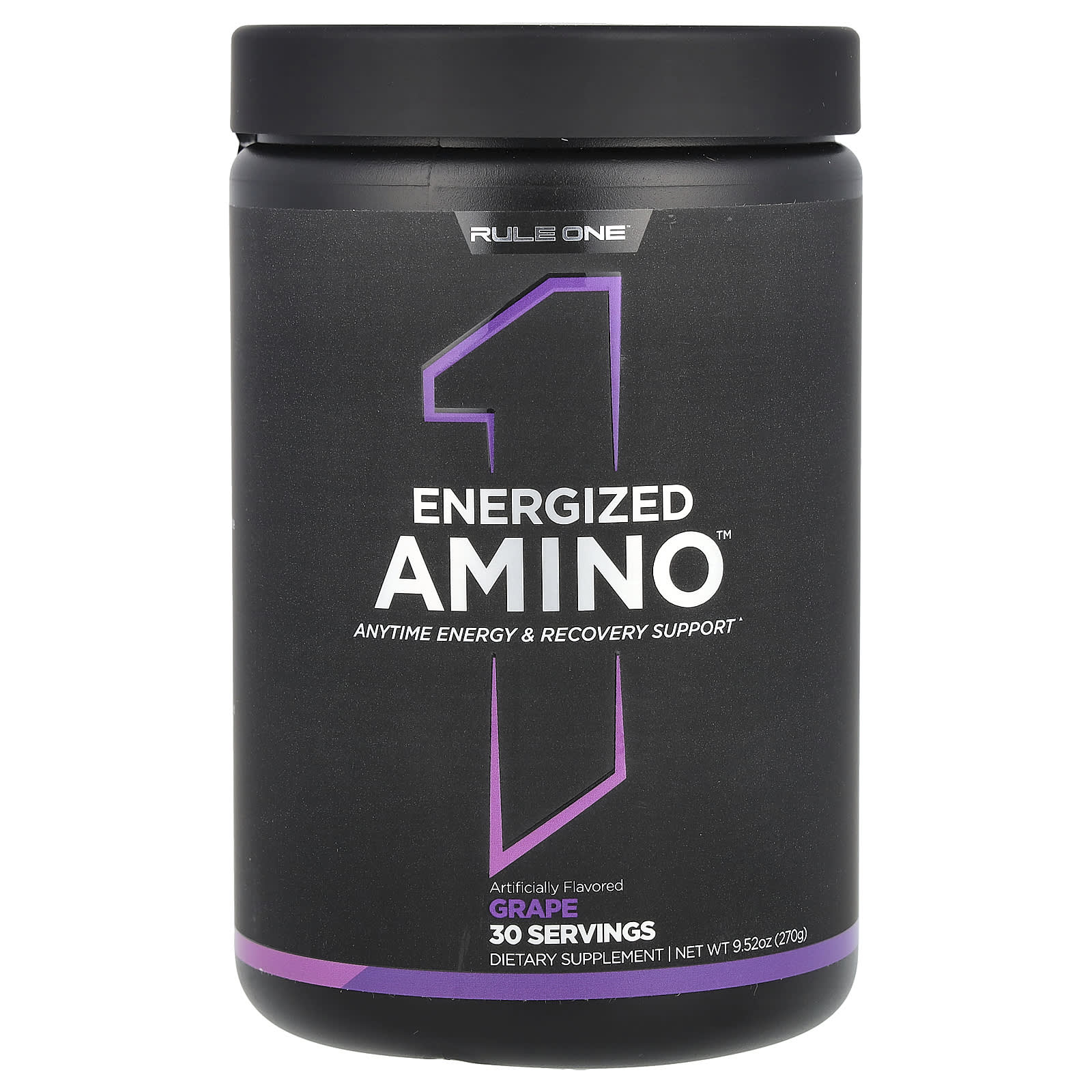 Rule One Proteins, Energized Amino, Grape, 9.52 oz (270 g)