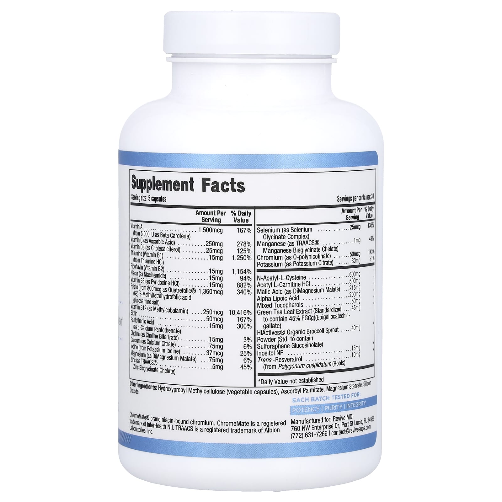 Revive, Multi Vitamin , 150 Vegetarian Capsules