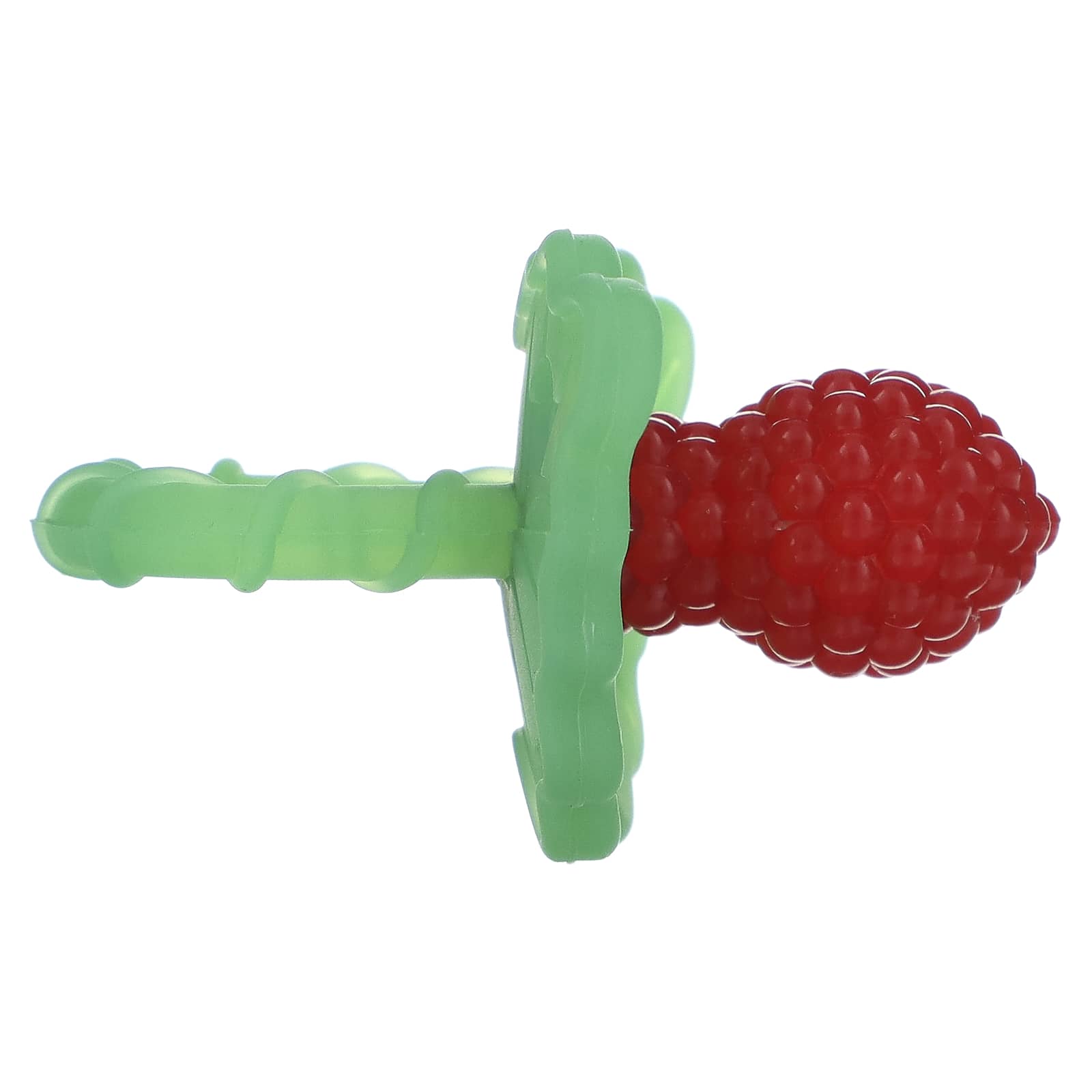 RaZbaby, RaZ-berry Teether, 3 Months+, Green/Red, 1 Count