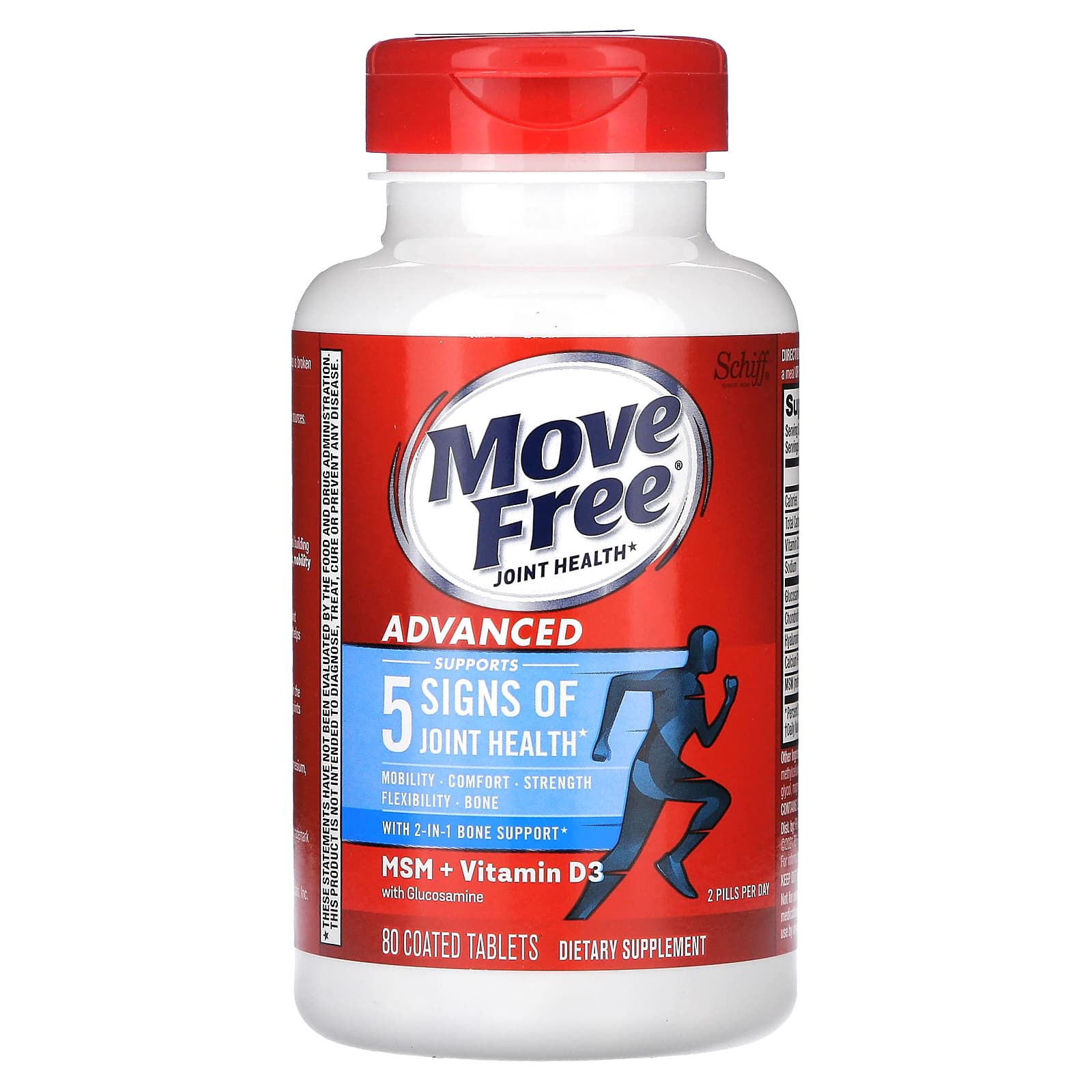 Schiff, Move Free, Joint Health, 80 Coated Tablets Schiff, Move Free, Joint Health, 80 Coated Tablets