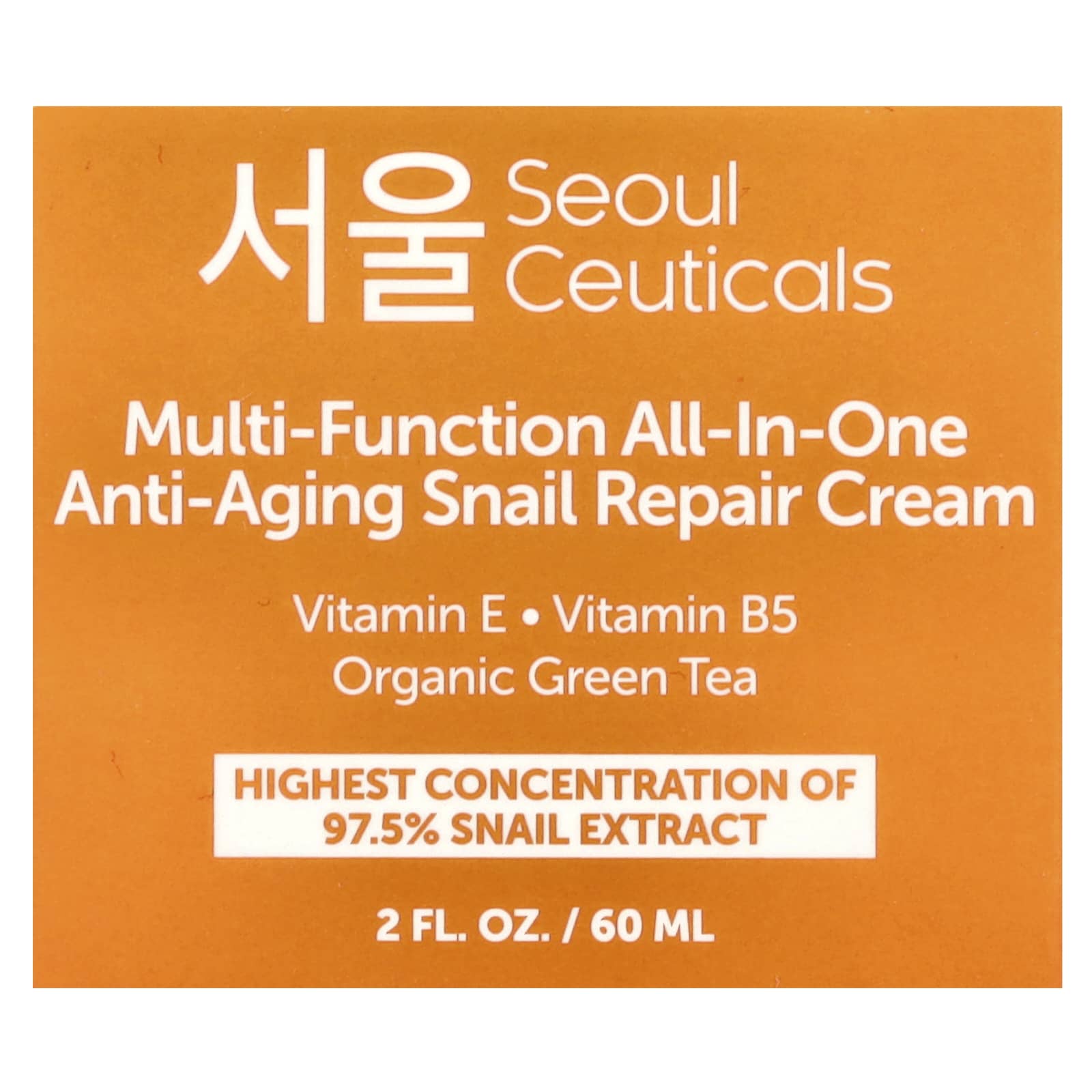 SeoulCeuticals, Multi-Function All-In-One Anti-Aging Snail Repair Cream ...
