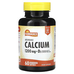 Sundance Vitamins, Absorbable Calcium + D3, 60 Quick Release Softgels