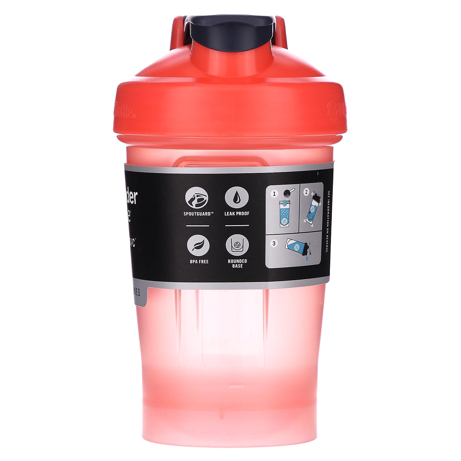 Blender Bottle, Classic, FC Coral, 20 oz (600 ml)