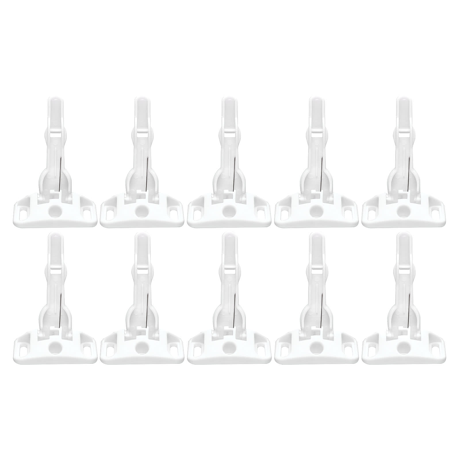 Safety 1st, Spring-Loaded Cabinet & Drawer Latches, 10 Pack