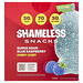Shameless Snacks, Gummy Candy, Super Sour Blue Raspberry, 6 Bags, 1.8 ...