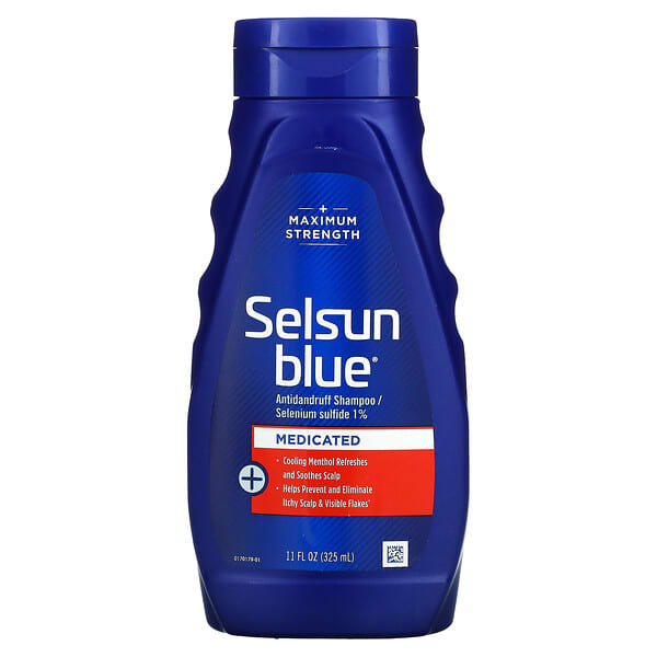Selsun Blue Antidandruff Shampoo Medicated 11 Fl Oz 325 Ml Selsun Blue Antidandruff Shampoo Medicated 11 Fl Oz 325 Ml