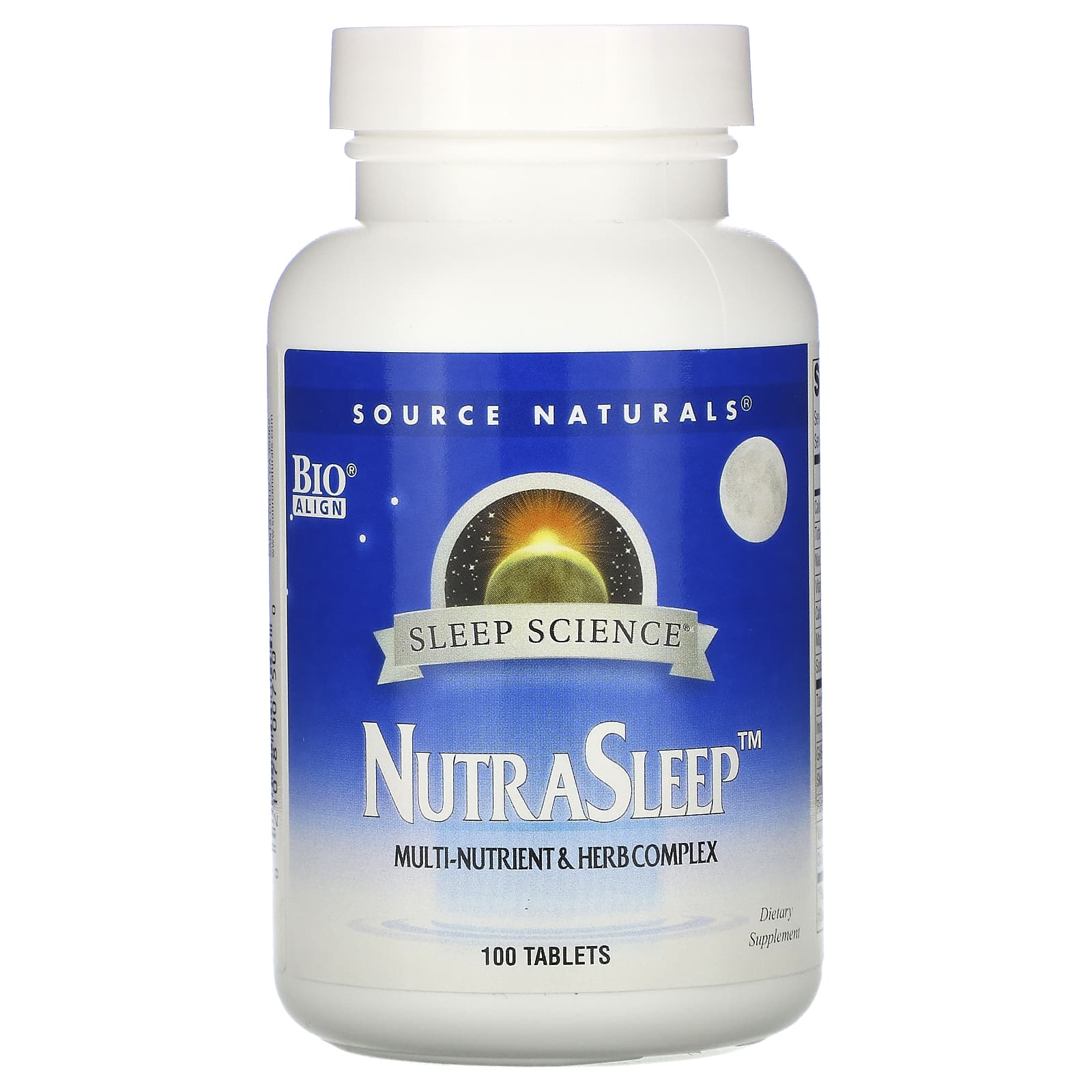 Source Naturals, Sleep Science, NutraSleep, 100 Tablets