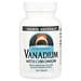 Source Naturals, Vanadium With Chromium, 180 Tablets
