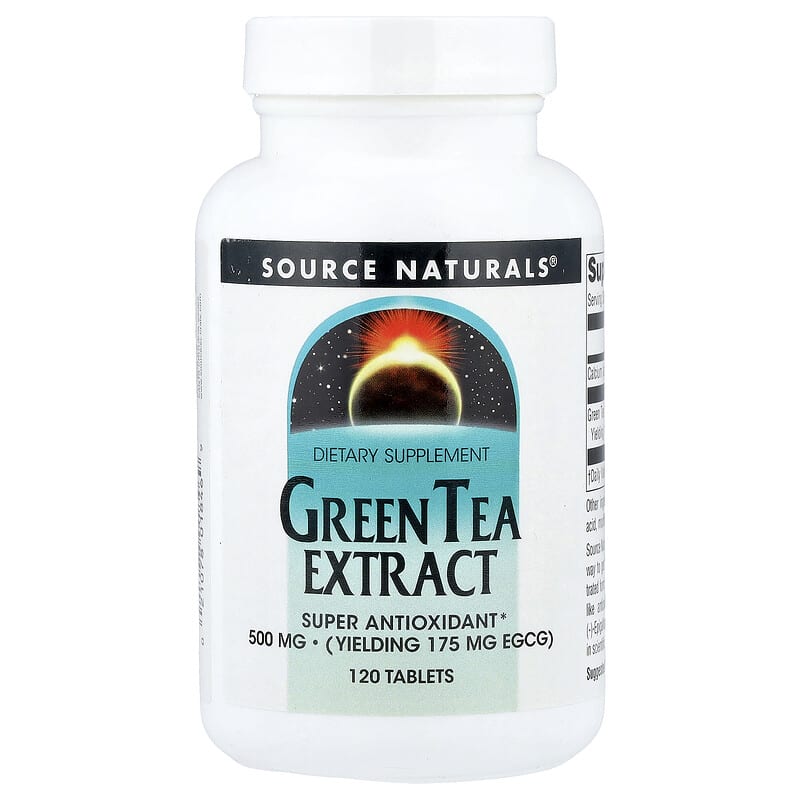 Te Green Nuskin Grüner Tee Extrakt (90% Polyphenole), 500 Mg, Hochdosiert Green Tea