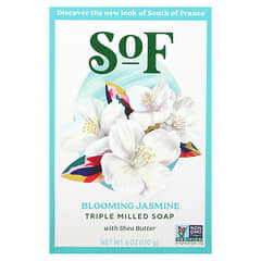 SoF, Triple Milled Bar Soap with Shea Butter, Blooming Jasmine, 6 oz ...
