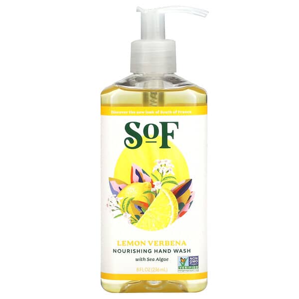 SoF, Nourishing Hand Wash, Lemon Verbena, 8 fl oz (236 ml)