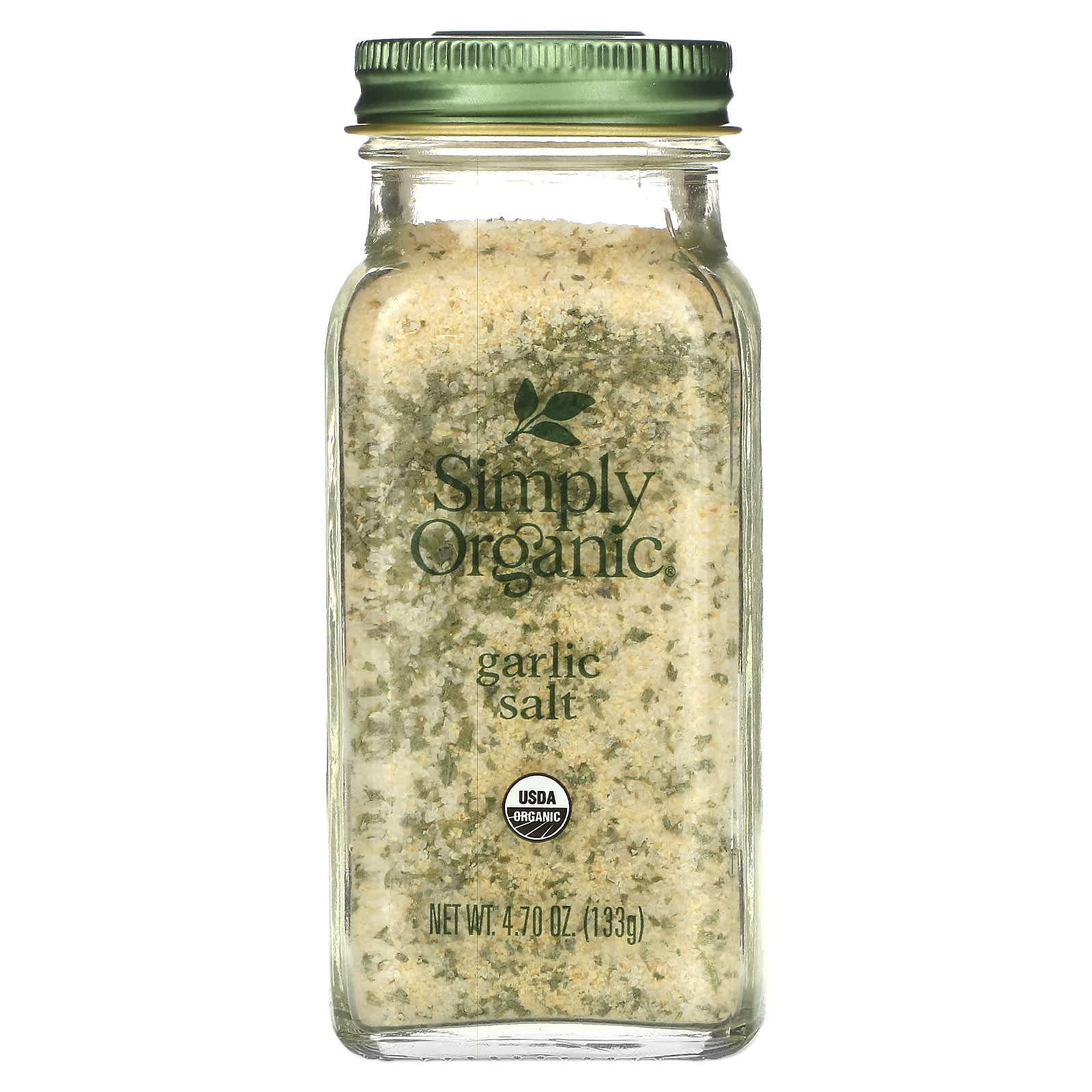 Simply Organic, Garlic Salt, 4.7 oz (133 g)