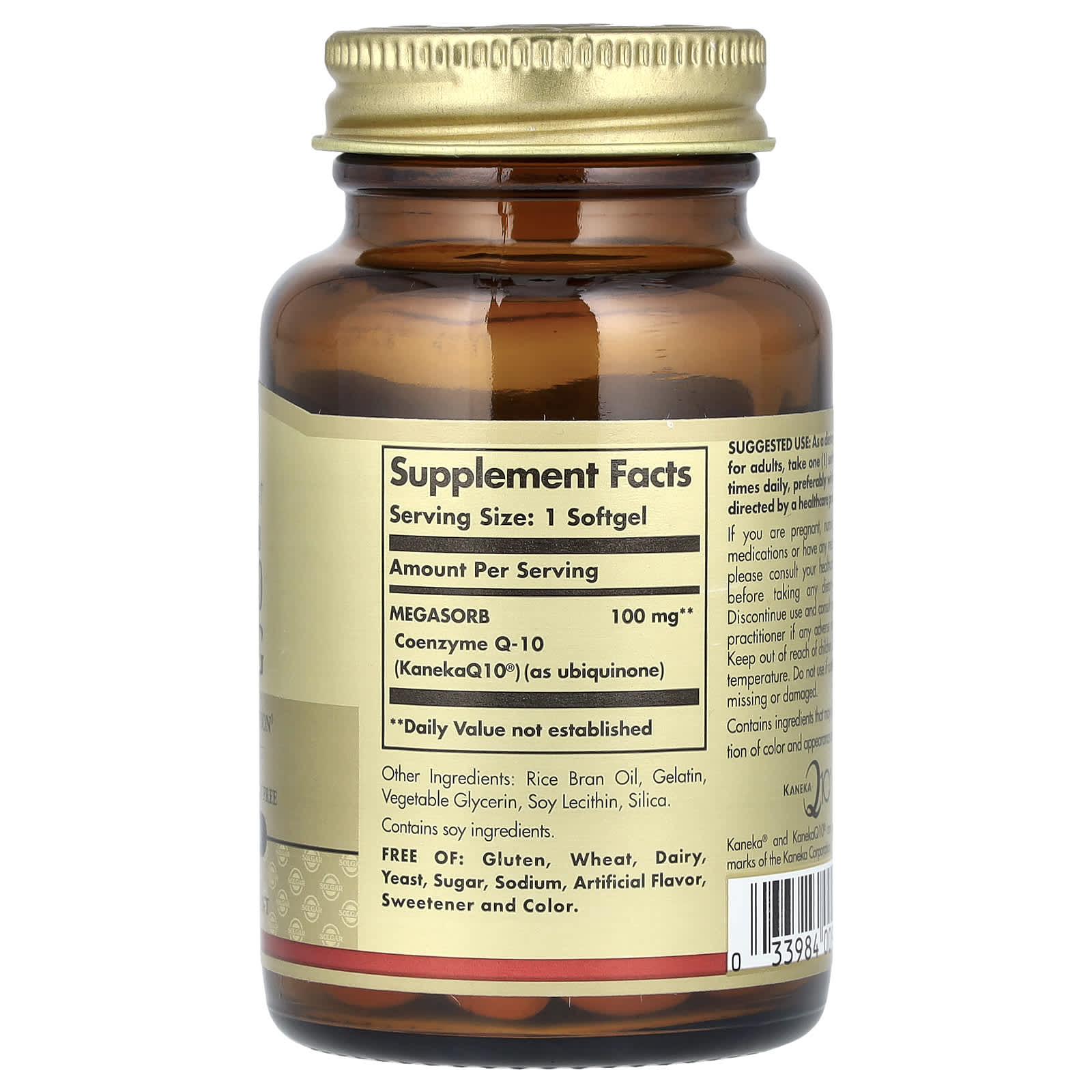 Solgar, Megasorb CoQ-10, 100 mg, 60 Softgels