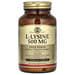 Solgar, L-Lysine, Free Form, 500 mg, 100 Vegetable Capsules