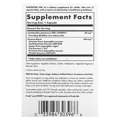 Solgar, Probi Plus Enzyme, Probiotic Enzyme Complex, 20 Billion CFUs ...