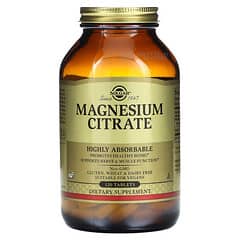 Solgar, Magnesium Citrate, 120 Tablets