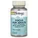 Solaray, Focus For Adults with L-Tyrosine, Grape Seed Extract, Gaba & 5 ...