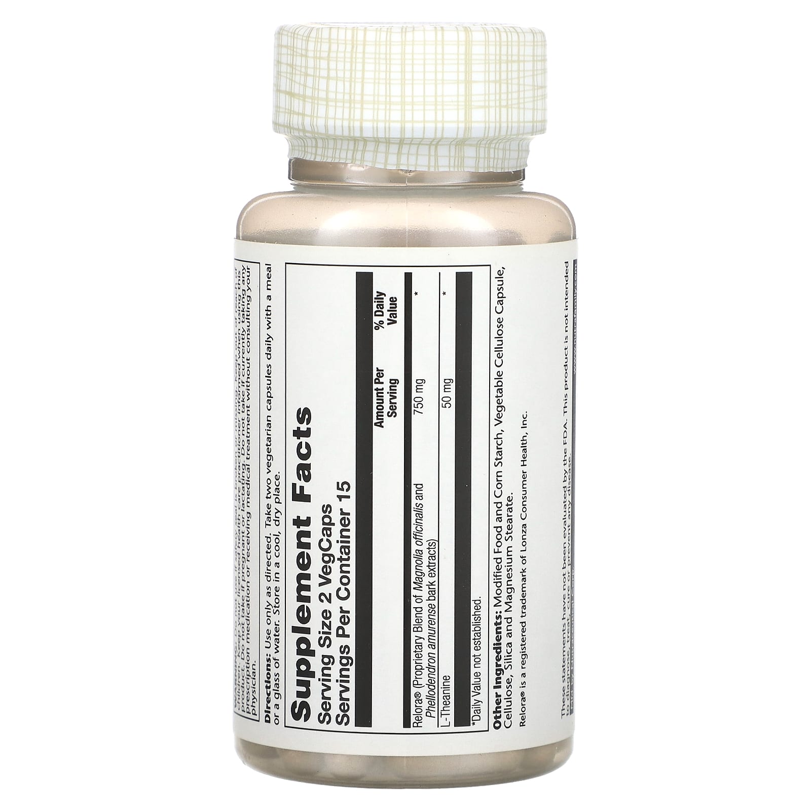 Solaray, Total Calm With Relora, 30 VegCaps