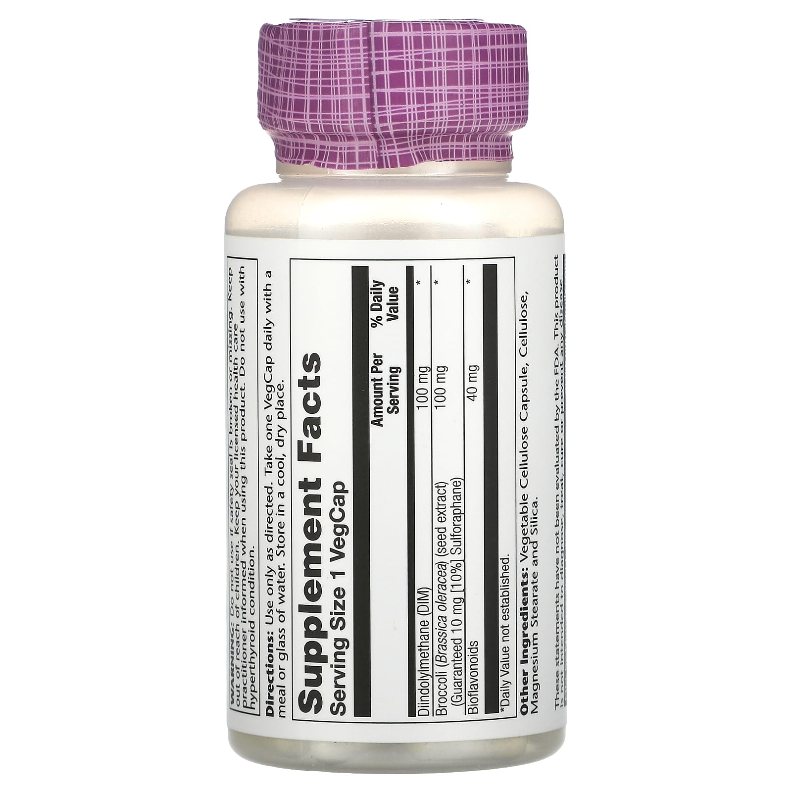 Solaray, DIM Supreme, 60 VegCaps