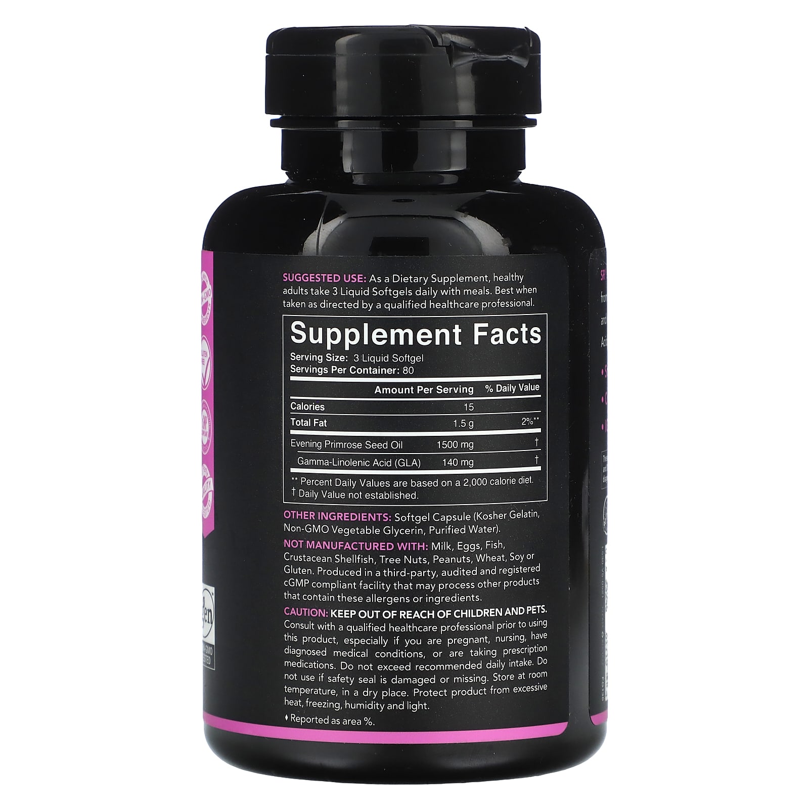 Sports Research, Evening Primrose, 500 mg, 240 Softgels