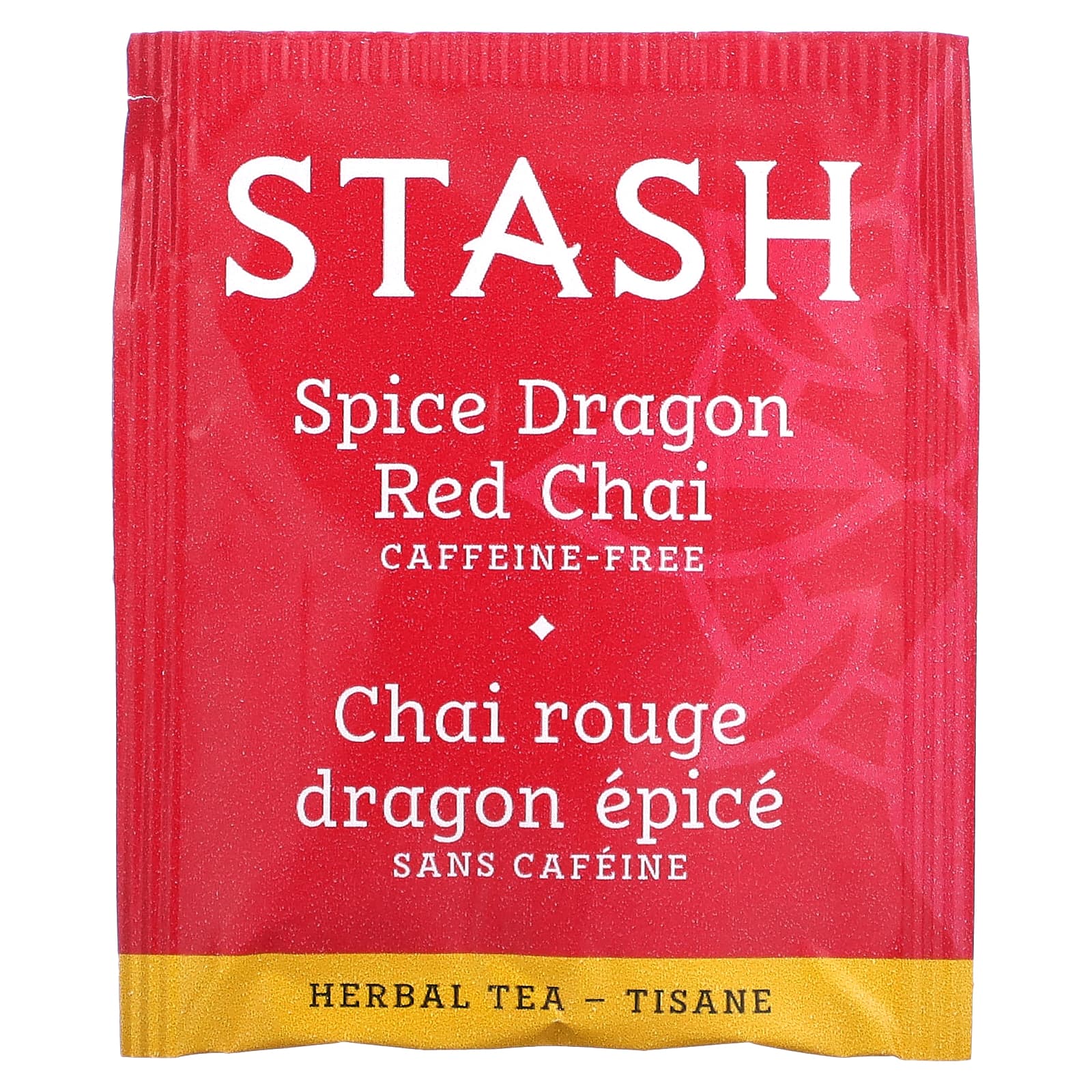 Stash Tea, Herbal Tea, Spice Dragon Red Chai, Caffeine Free, 18 Tea ...