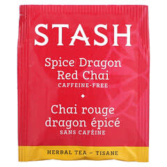 Stash Tea, Herbal Tea, Spice Dragon Red Chai, Caffeine Free, 18 Tea ...