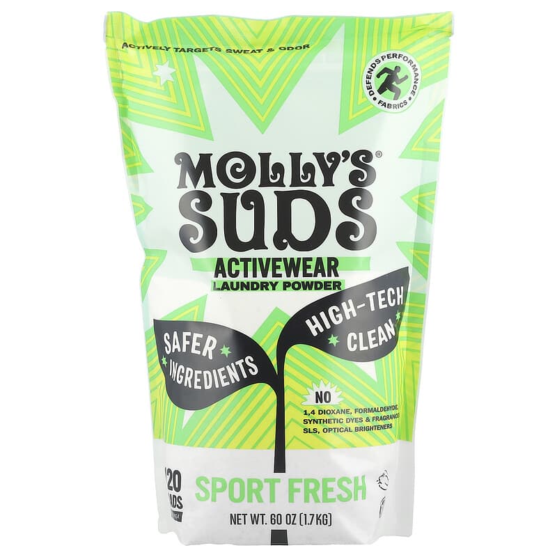 Activewear Laundry Powder Sport Fresh 60 oz 1.7 kg