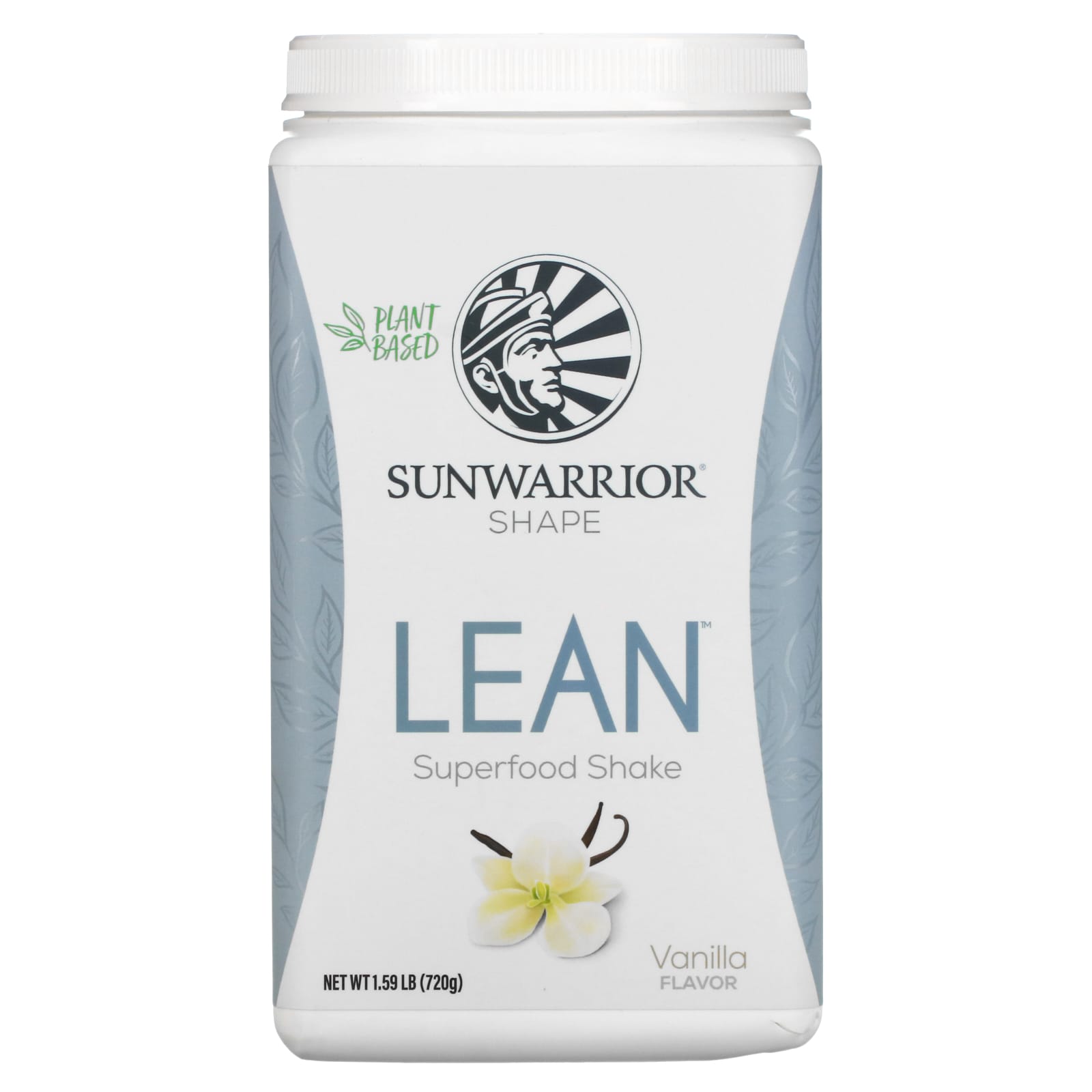Sunwarrior, Sunwarrior, Lean Superfood Shake, Vanilla, 1.59 lb (720 g)
