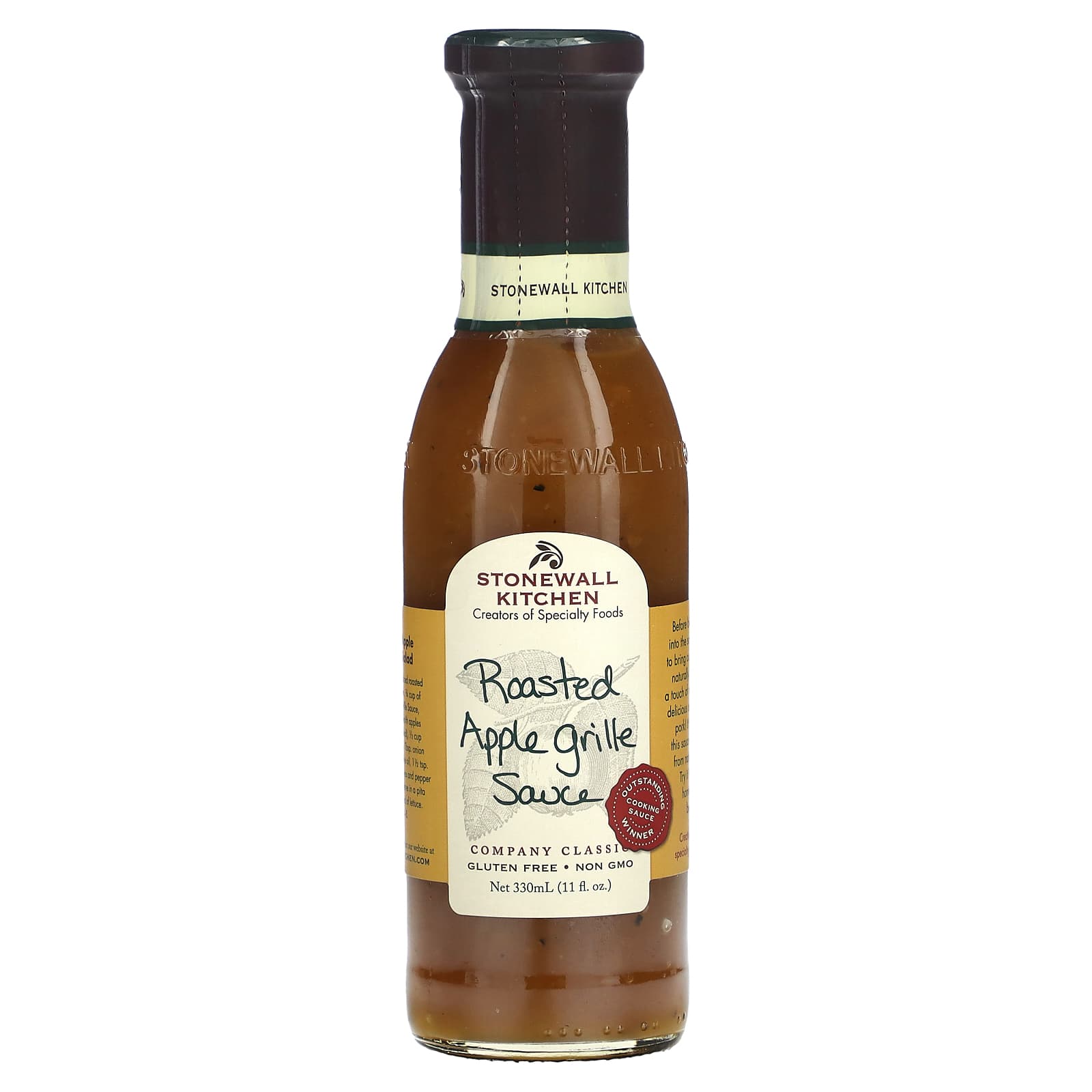 Stonewall Kitchen, Roasted Apple Grille Sauce , 11 fl oz (330 ml)