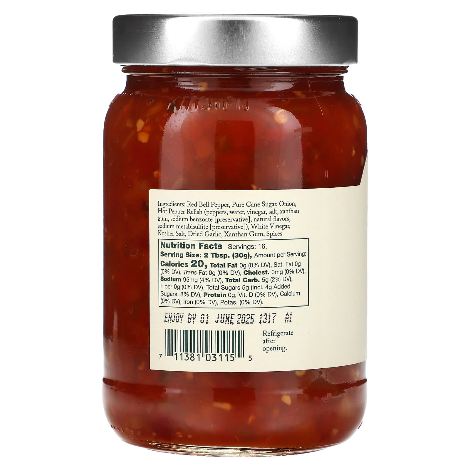 Stonewall Kitchen, Farmhouse Red Relish, 16.75 oz (475 g)