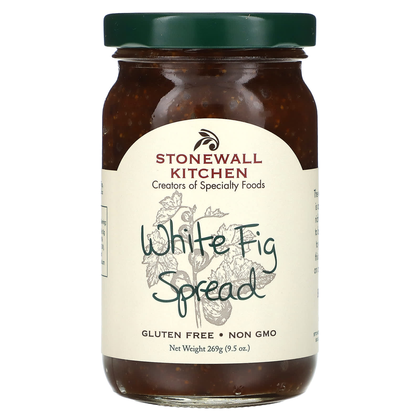 Stonewall Kitchen, White Fig Spread, 9.5 oz (269 g)