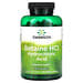 Swanson, Betaine HCl Hydrochloric Acid with VegPeptase, 250 Veggie Capsules