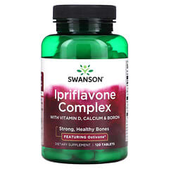 Swanson, Ipriflavone Complex with Vitamin D, Calcium & Boron, 120 Tablets