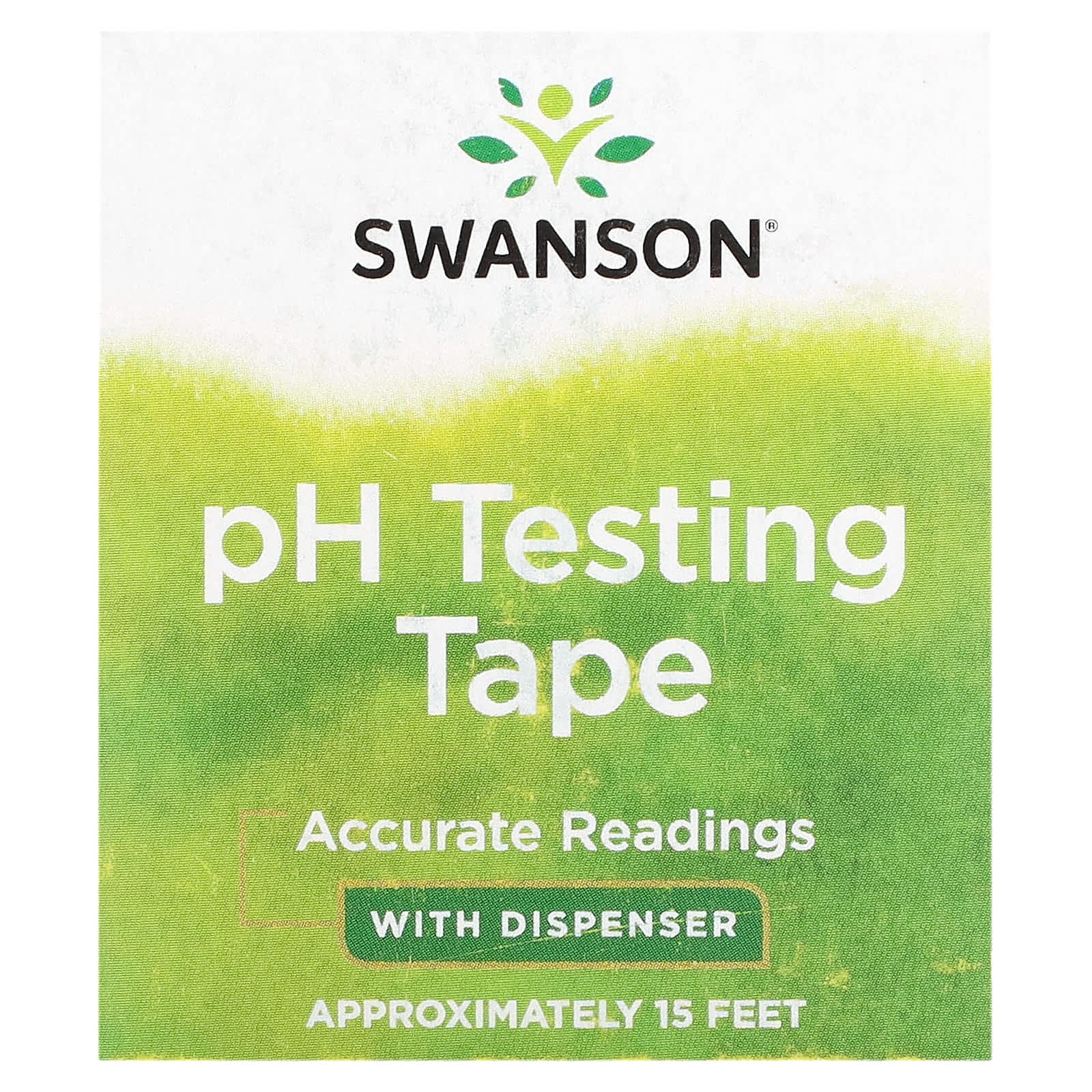 Swanson, pH Testing Tape With Dispenser, Approximately 15 Feet