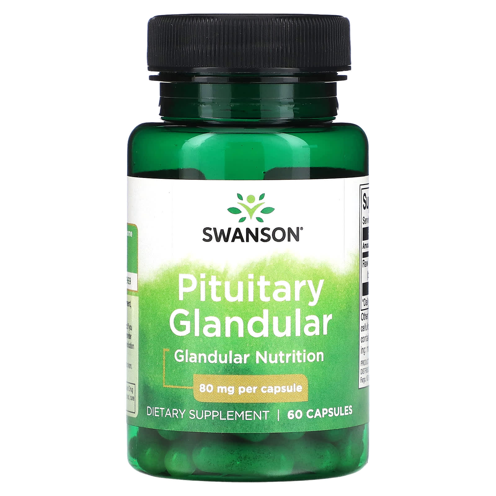 Swanson, Pituitary Glandular, 80 mg, 60 Capsules