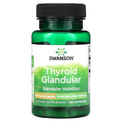 Swanson, Thyroid Glandular, 200 mg, 60 Capsules