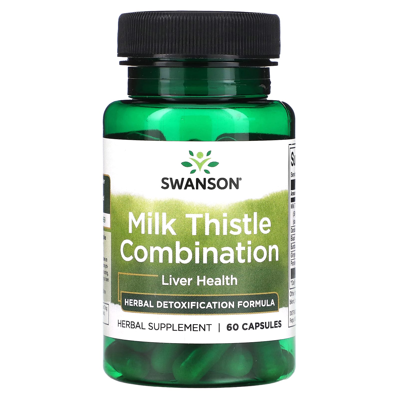Swanson, Milk Thistle Combination, 60 Capsules