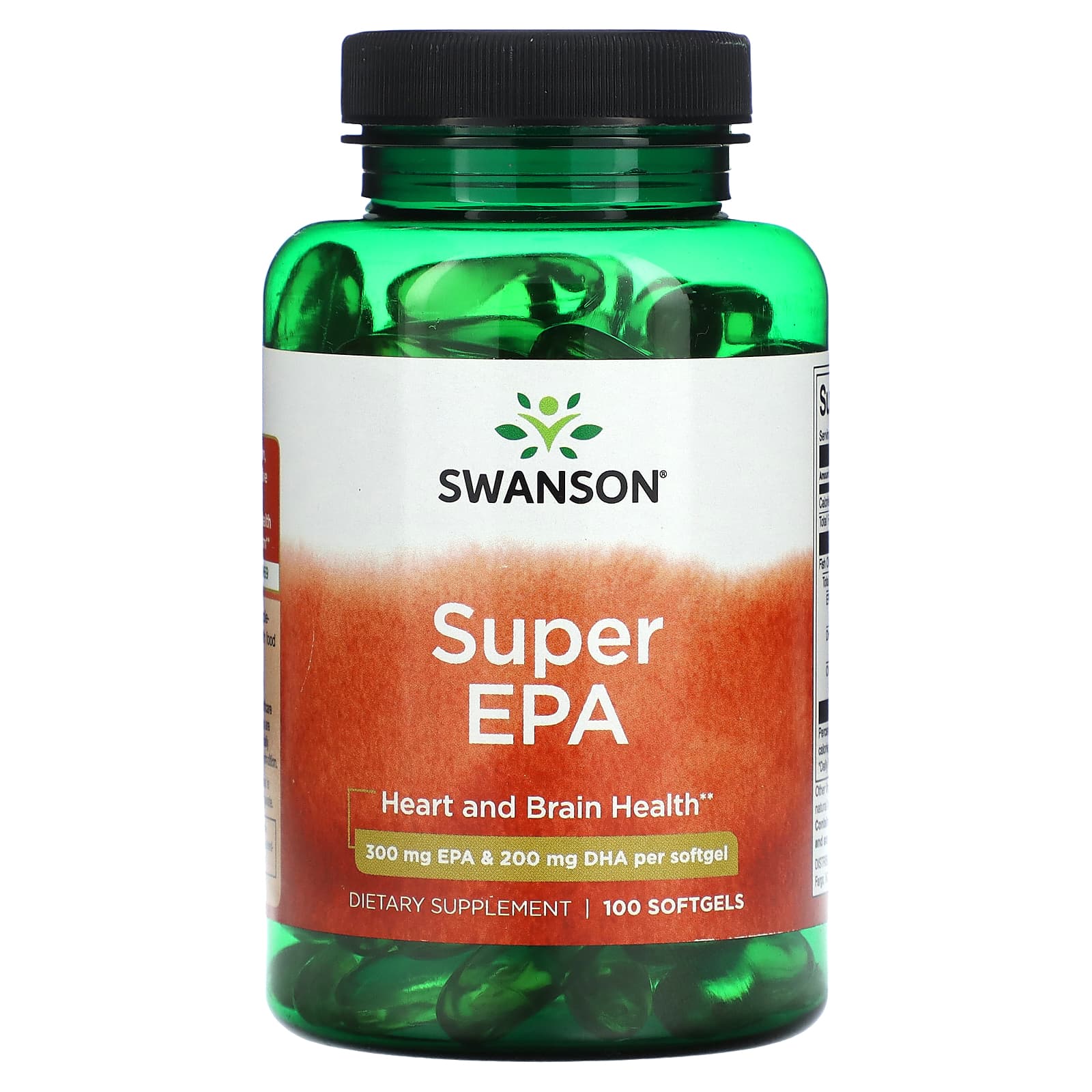 Swanson, Super EPA, 100 capsules à enveloppe molle