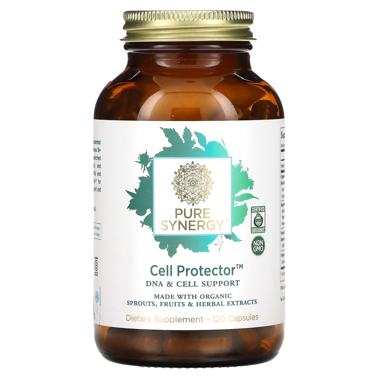 Pure Synergy, Cell Protector, 120 Capsules