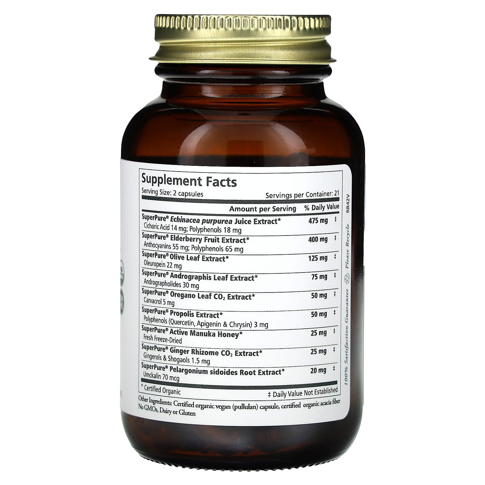 Pure Synergy, Rapid Rescue, 42 Capsules