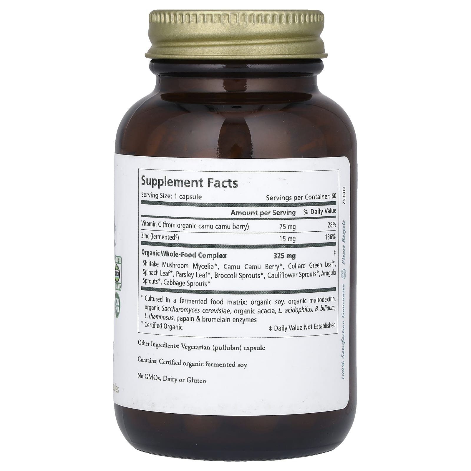 Pure Synergy, Zinc Complex, 60 Capsules