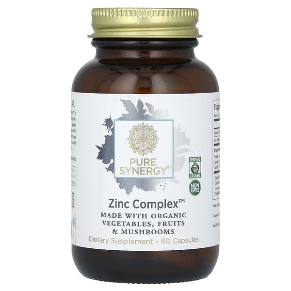 Pure Synergy, Zinc Complex, 60 Capsules