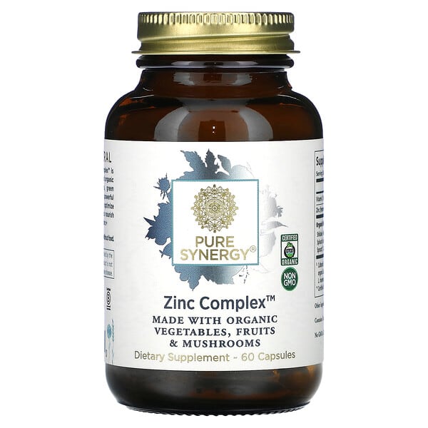 Pure Synergy, Zinc Complex, 60 Capsules
