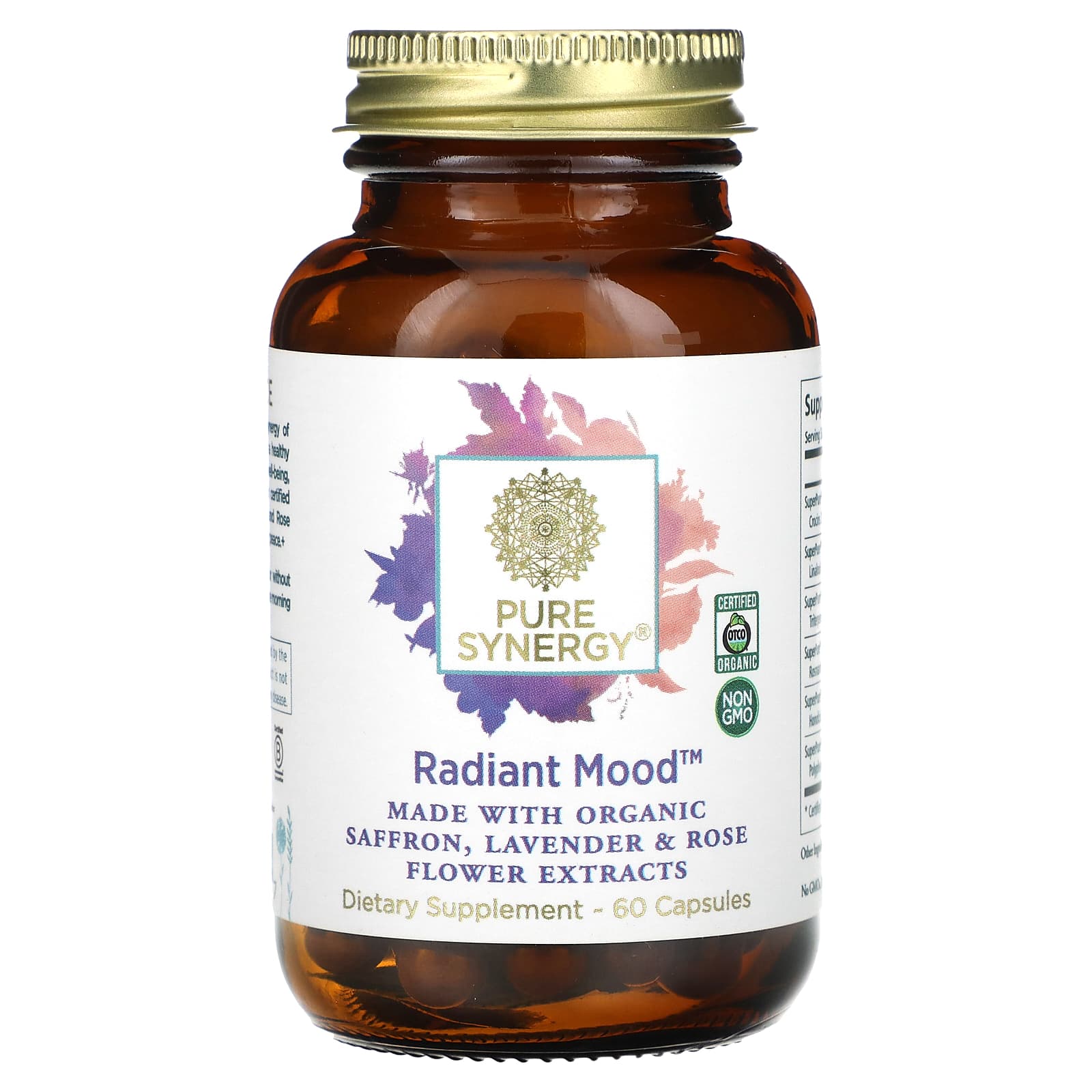 Pure Synergy, Radiant Mood, 60 Capsules