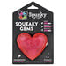 Spunky Pup, Squeaky Gems, Heart, 1 Toy