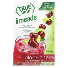 True Citrus, True Lime, Limeade, Black Cherry, 10 Packets, 0.11 oz (3 g ...