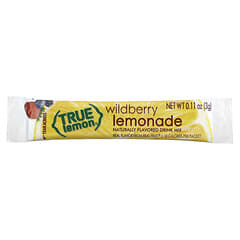True Citrus, True Lemon, Lemonade, Wildberry, 10 Packets, 0.11 oz (3 g ...
